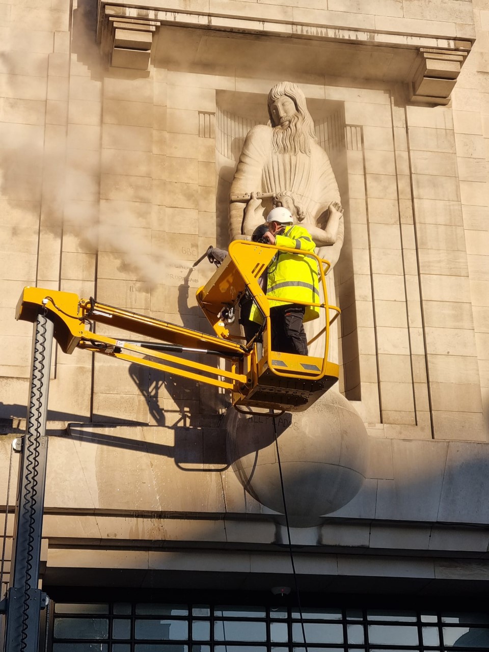 PTSG restores listed statue at BBC headquarters - PTSG
