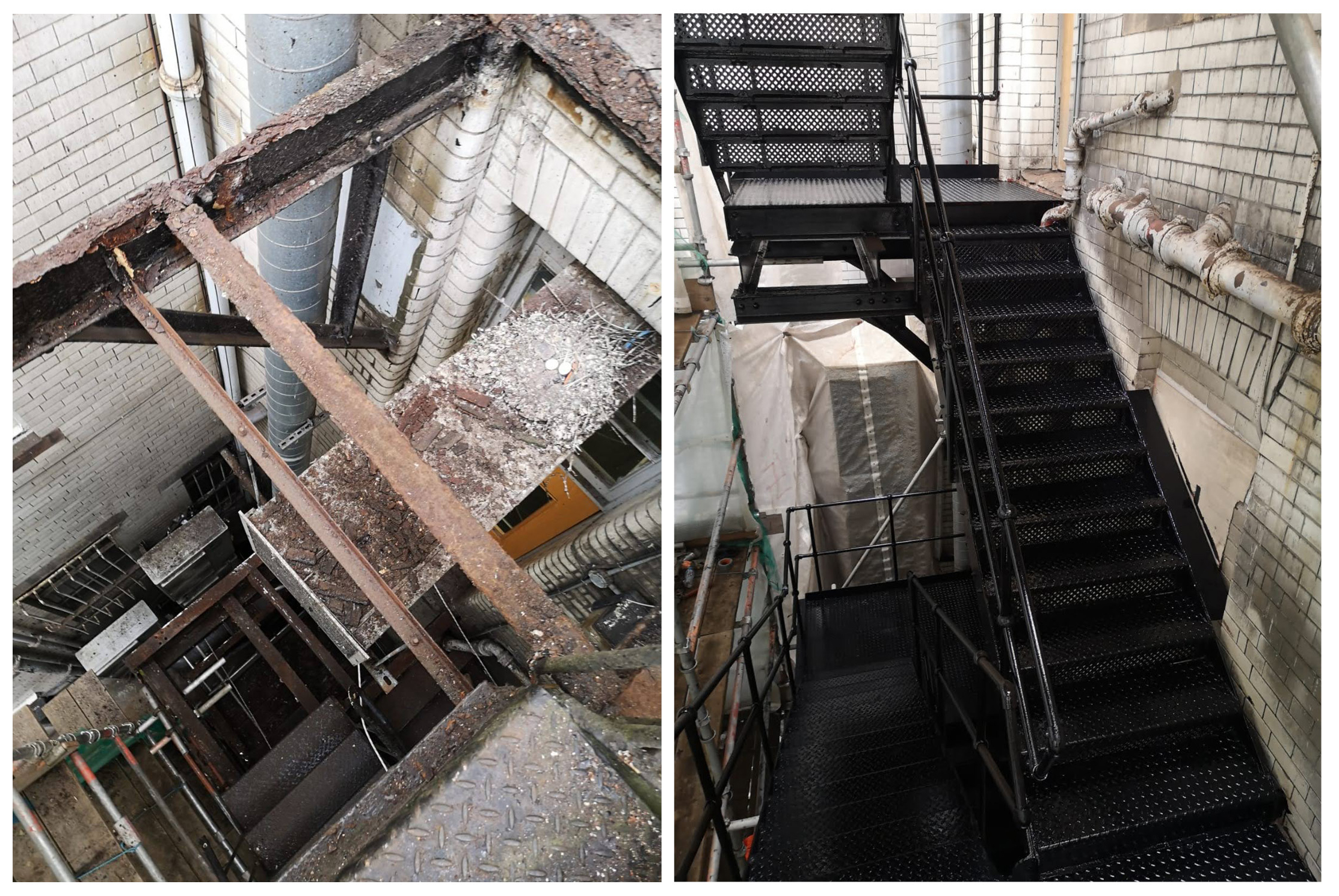 PTSG steel fabrication project makes building fire-safe - PTSG