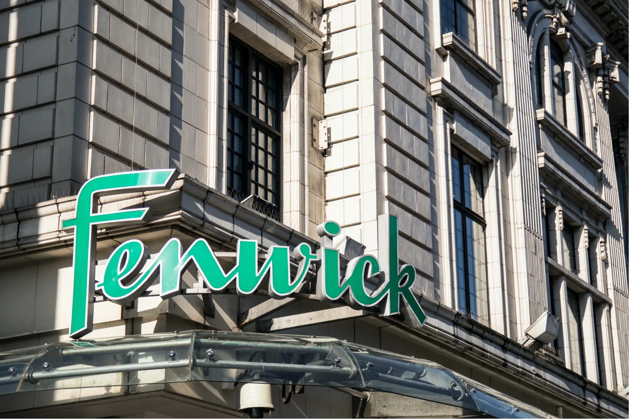 PTSG Fire Solutions Ltd at Fenwick department store in Newcastle