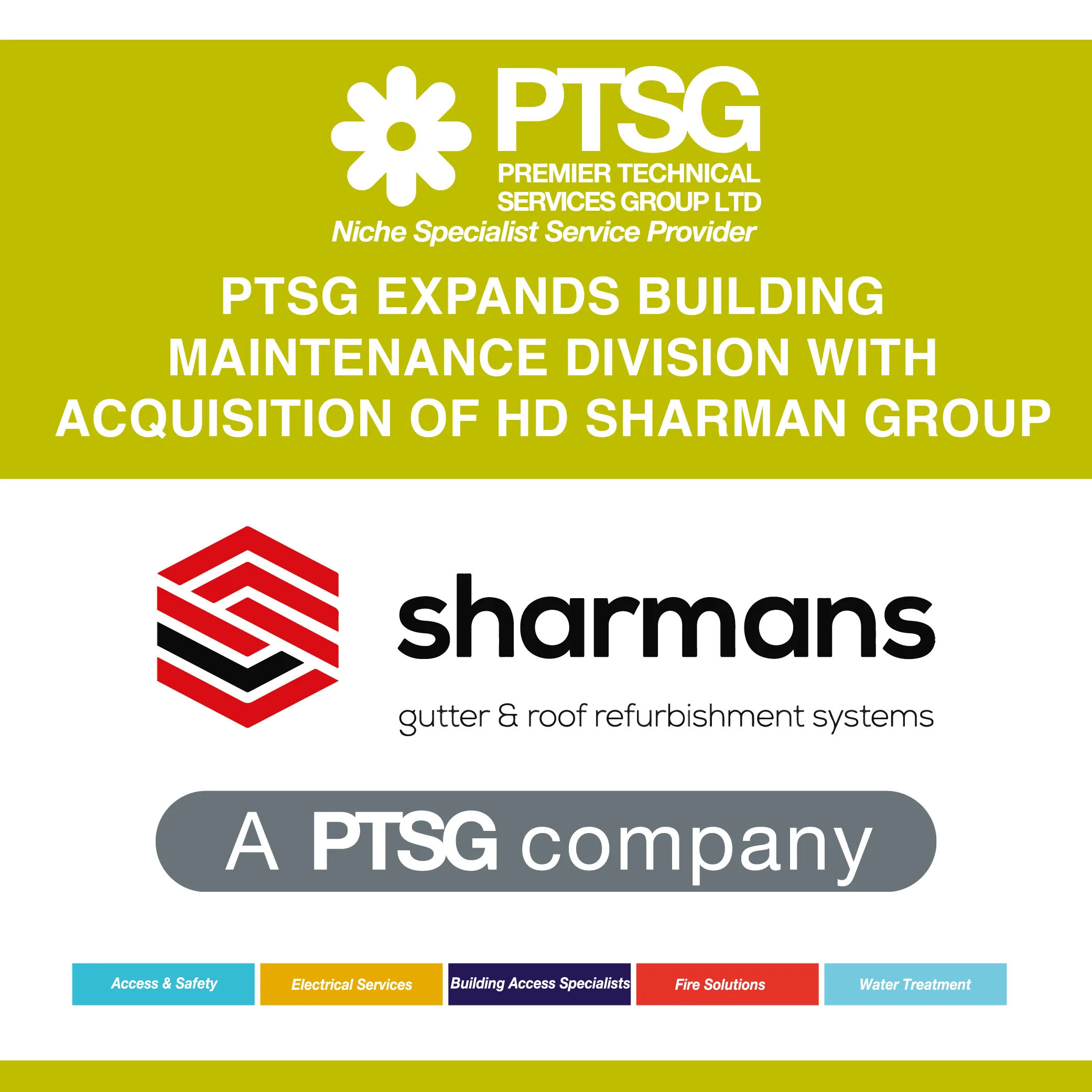 Premier Technical Services Group Ltd (PTSG) Expands Building Maintenance Division with ...